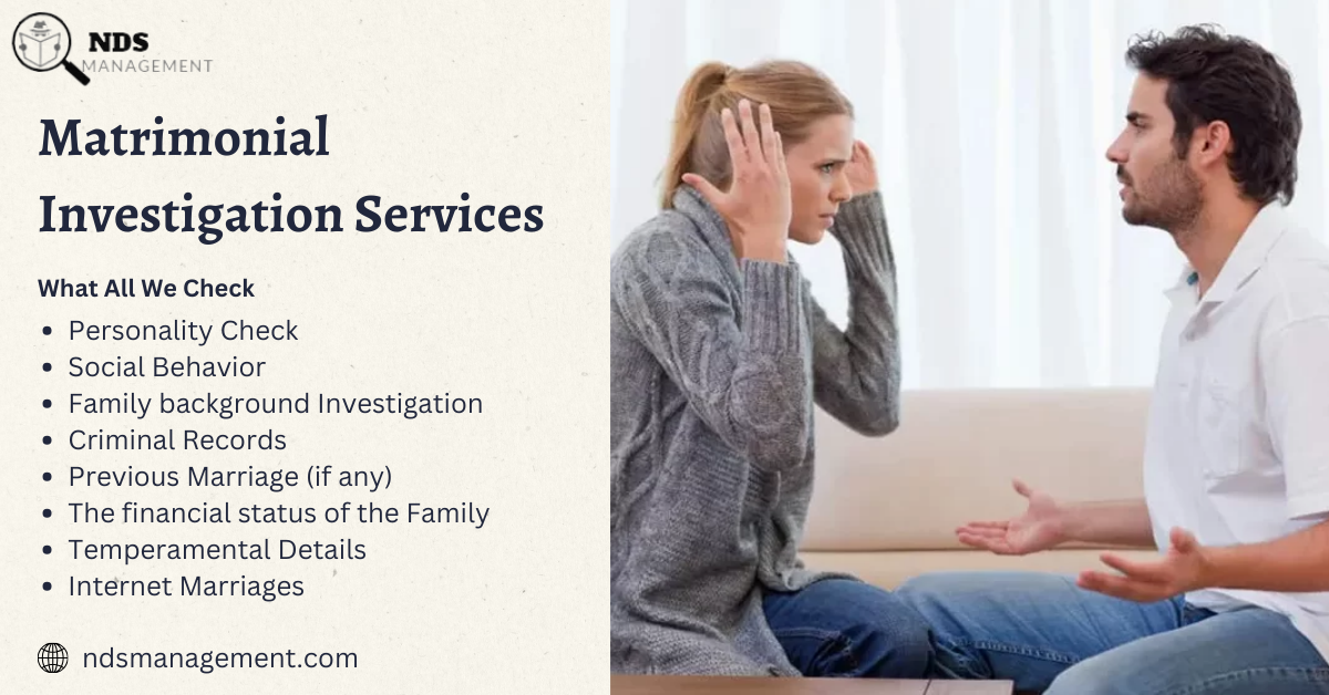 Pre Matrimonial Detectives in Delhi | Matrimonial Detectives India